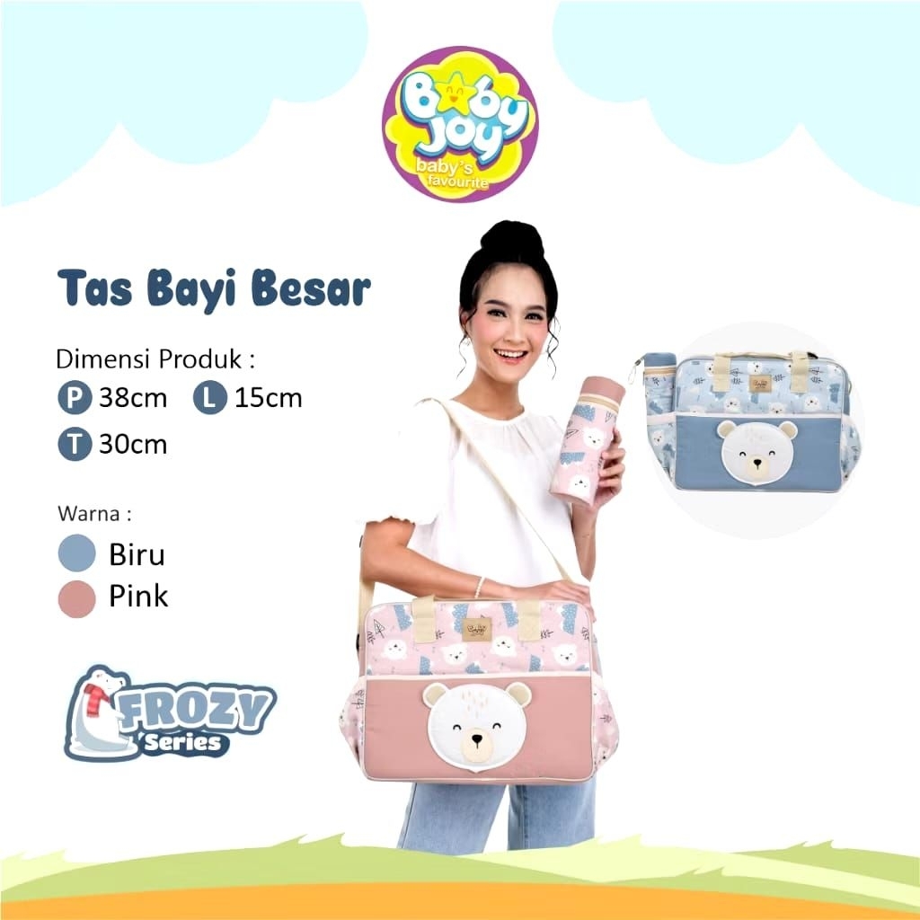 Jual BABY JOY TAS BAYI BESAR+TBS FROZY SERIES | BJT1059 | Shopee Indonesia