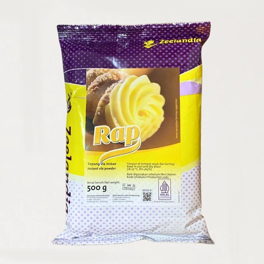 Jual Zeelandia Rap Custard 500gr – Bubuk Vla Instan - Custard Powder ...