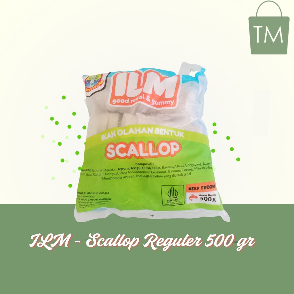 Jual scallop reguler 500 gram ilm | Shopee Indonesia