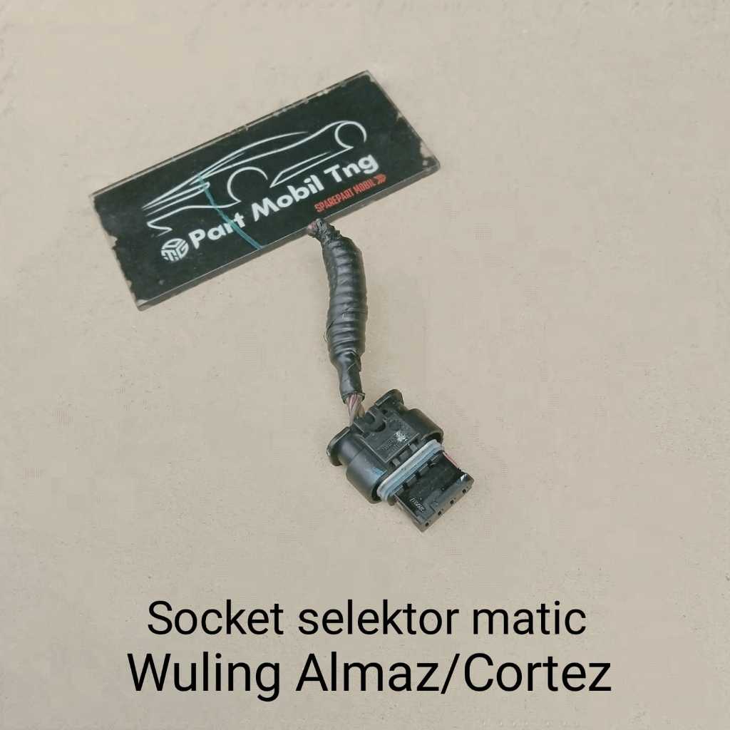 Jual Soket Socet Sensor Selektor Selector Inhibitor Matic Wuling Almaz ...