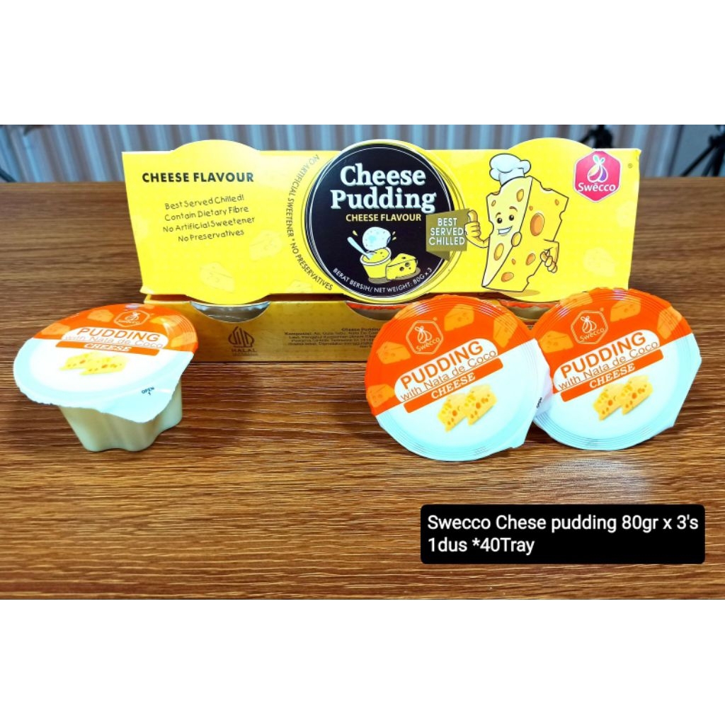 Jual Swecco Pudding With Nata De Coco Pudding Fruit Assorted / Yogurt ...