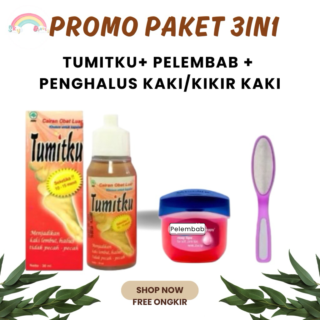 Jual TUMITKU 3in1 paket Cream Pelembab Lip Rosy -Cream Obati kering ...