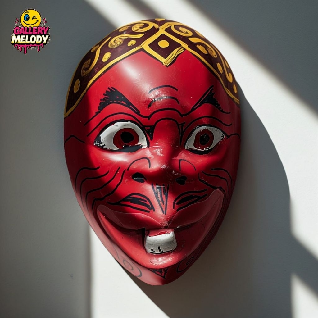Jual Topeng Wayang Tari Klana Karakter Cepot | Shopee Indonesia