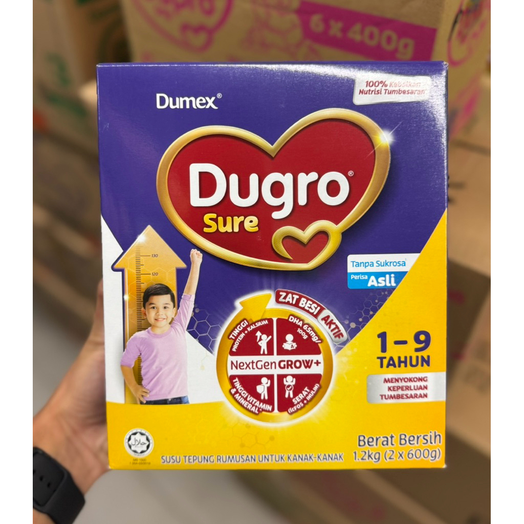 Jual dugro sure / sure plus nextgen grow + susu pertumbuhan anak 1-9th ...