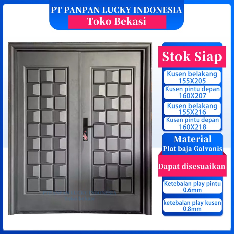 Jual PTPANPAN - PINTU BAJA/PINTU UTAMA DOUBLE MOTIF/PINTU LUXURY PINTU ...