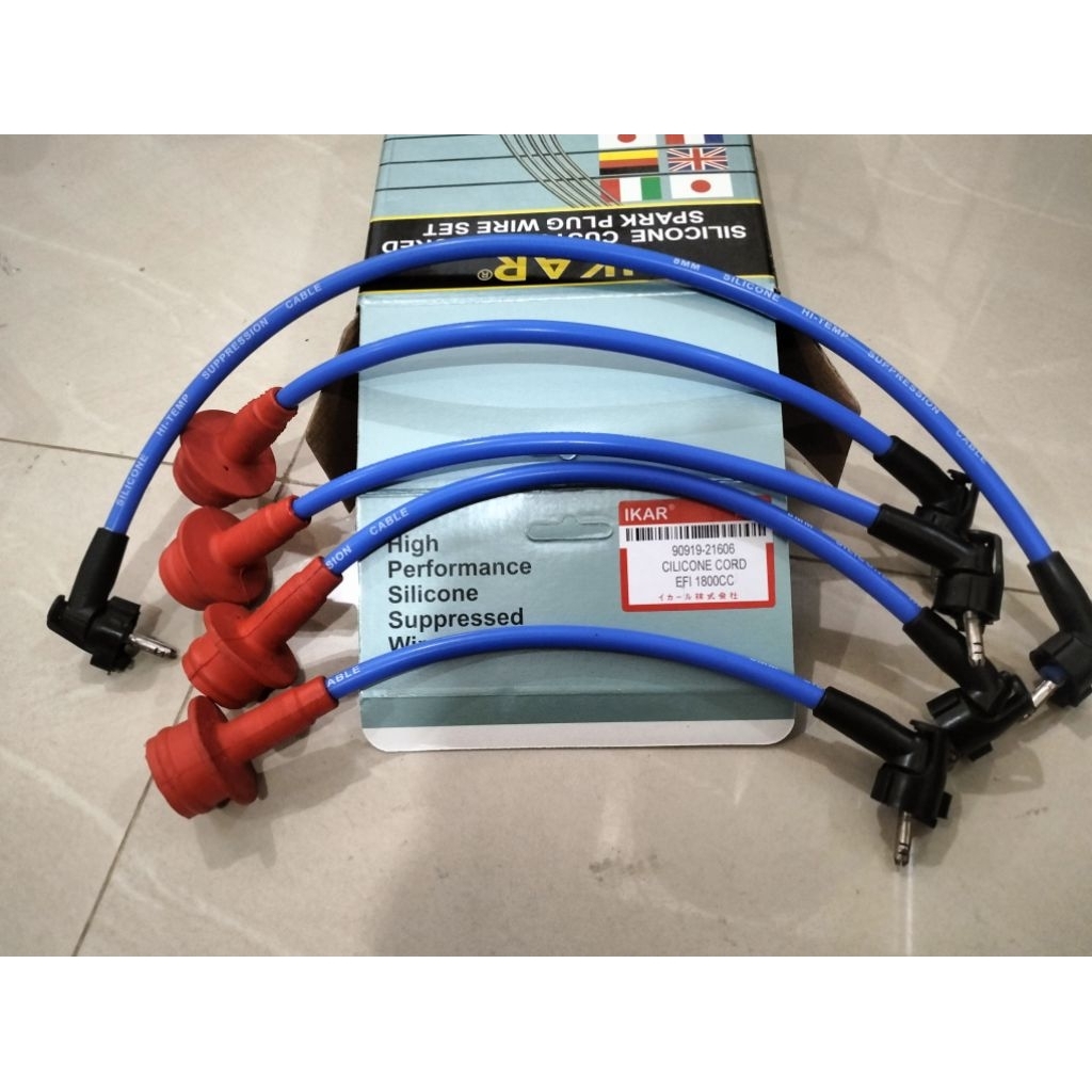 Jual kabel cable busi racing set kijang capsul kapsul lgx 7k efi 1800cc ...