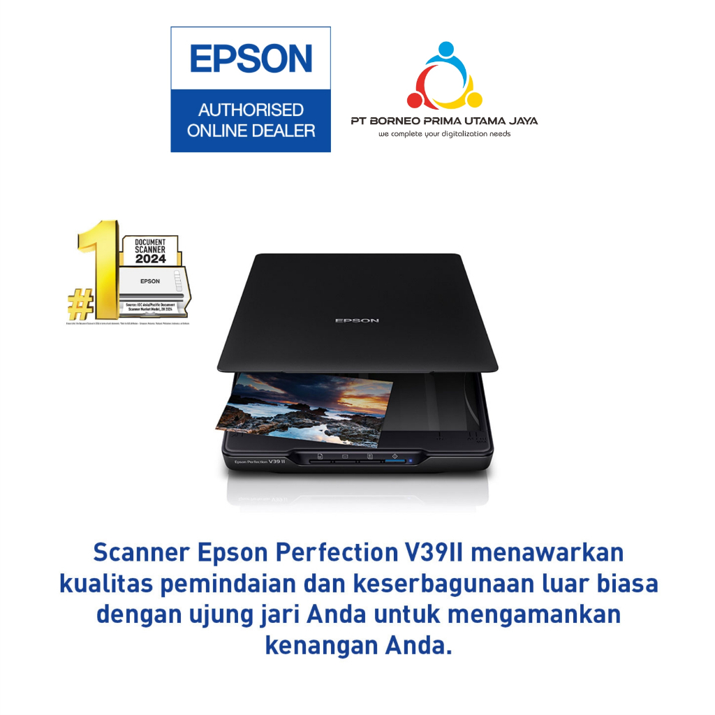 Jual Epson Perfection V39II Flatbed Photo Scanner | Shopee Indonesia
