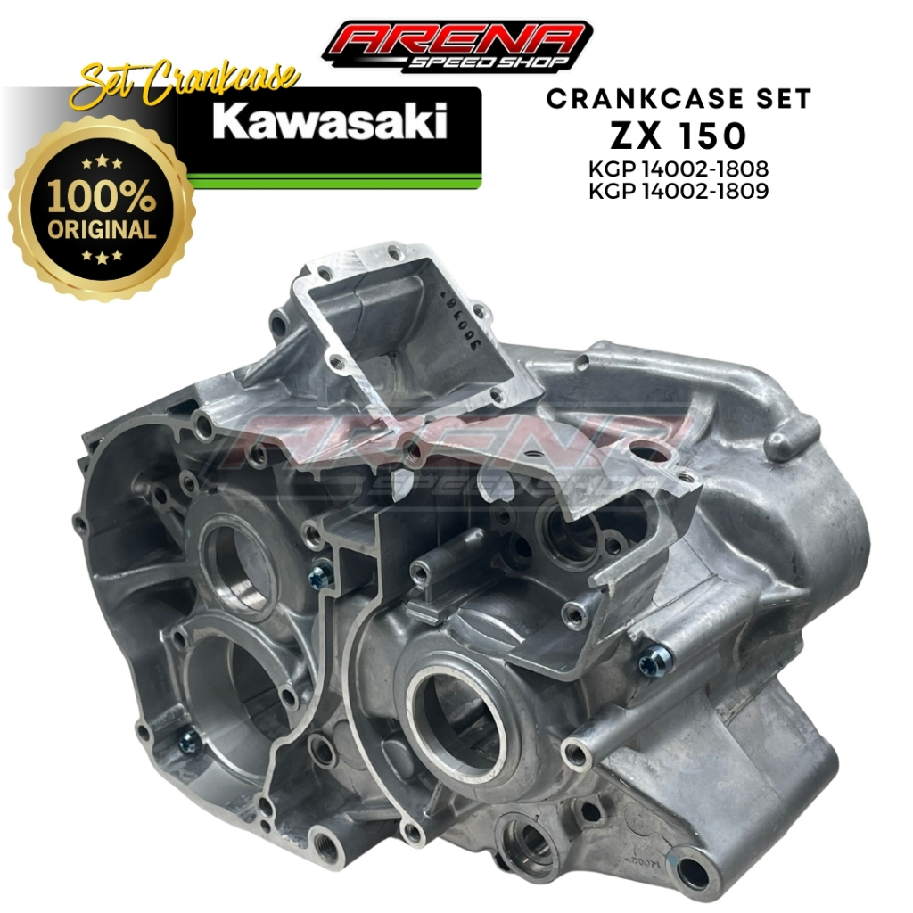 Jual KGP 14002 Crankcase Set Ninja ZX 150 - Crank Case Kawasaki Ninja ...