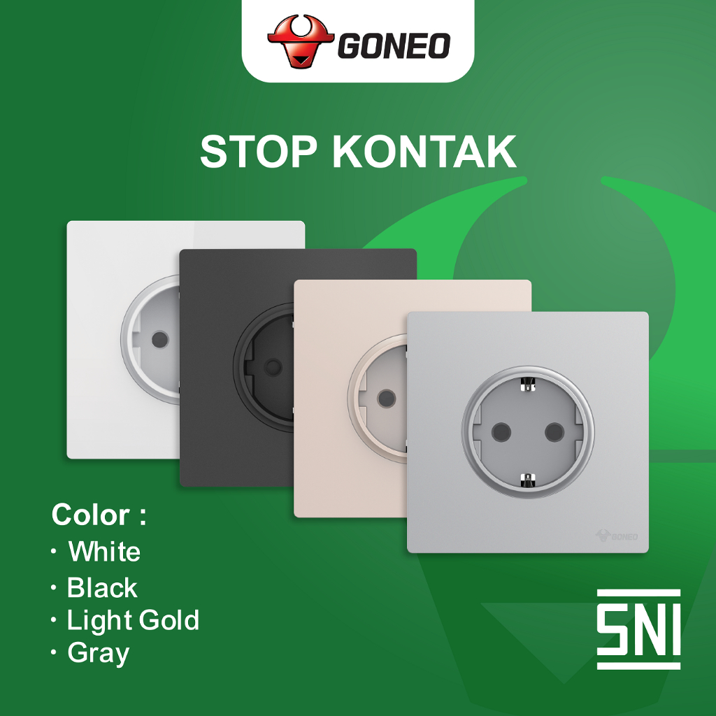 Jual GONEO GG37Z103 Stop Kontak / Wall Outlet / Soket Dinding | Shopee ...