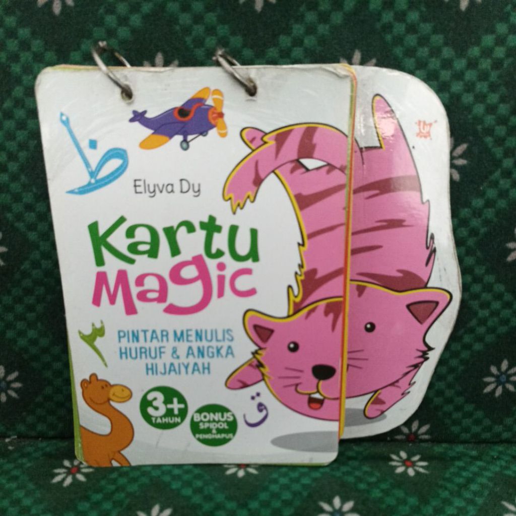 Jual Kartu Magic Pintar Menulis huruf dan angka hijaiyah | Shopee Indonesia