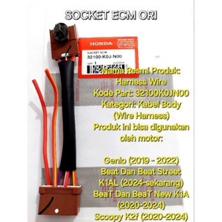 Jual Socket Ecu Socket Ecm Genio Beat new Original | Shopee Indonesia