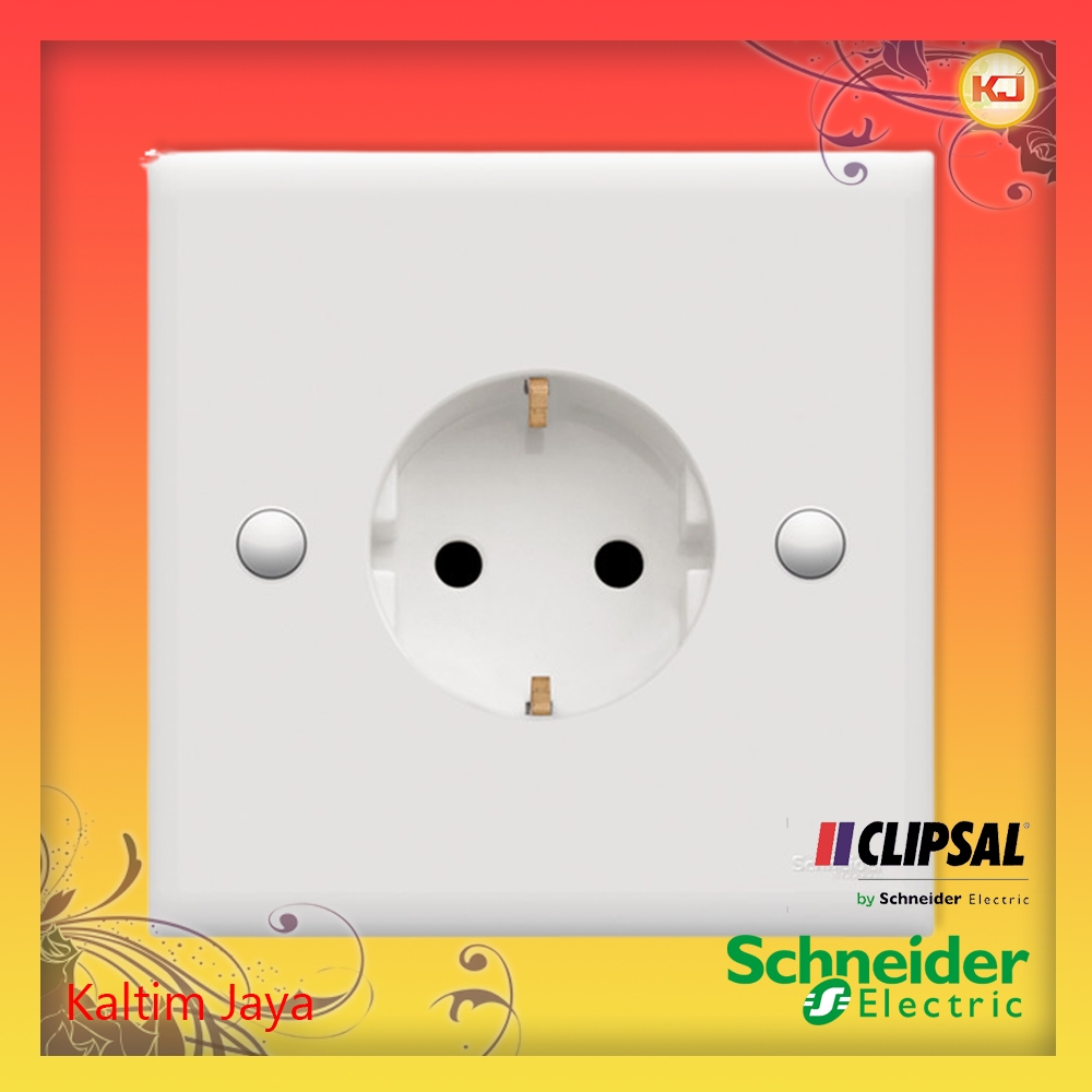 Jual Stop Kontak Arde Clipsal S-Classic E426 16S Schneider Inbow Socket ...