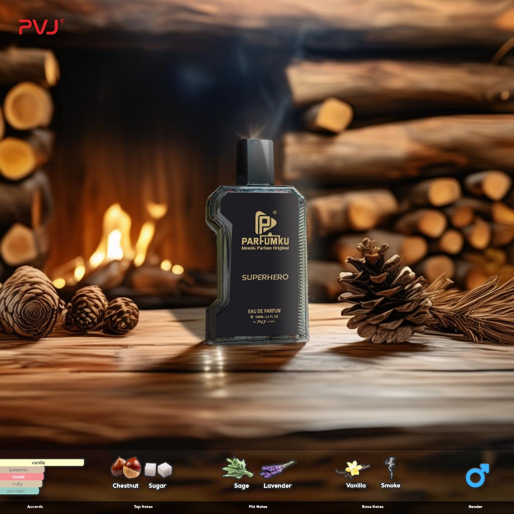 Jual PVJ Parfumku Superhero Eau De Parfum For Men Indoor | Shopee Indonesia
