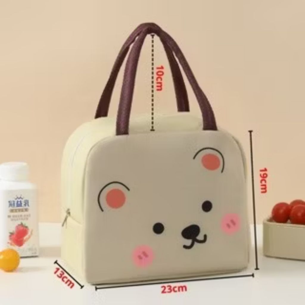 Jual READY TAS BEKAL LUNCH BAG COOLER MAKANAN ANAK TAS LUNCH BOX ...
