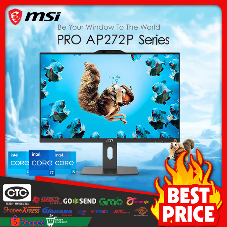Jual ALL IN ONE MSI PRO AP272P 14M - AIO PC DESKTOP | 27"inch | i7 ...