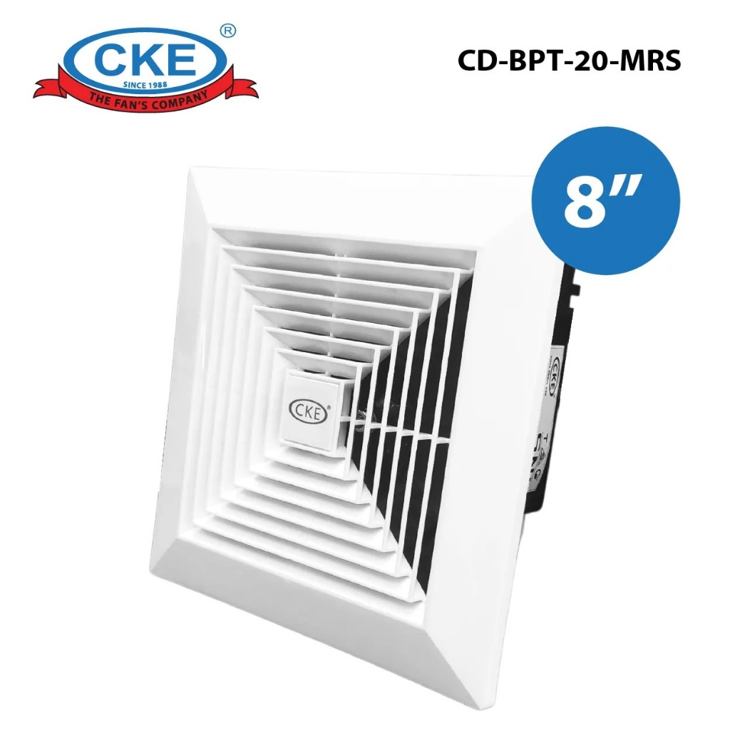 Jual CKE Ceiling Duct CD-BPT-20-MRS EXHAUST CEILING FAN 8 INCH | Shopee ...