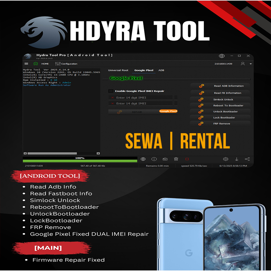 Jual SEWA HYDRA TOOL PRO | Shopee Indonesia