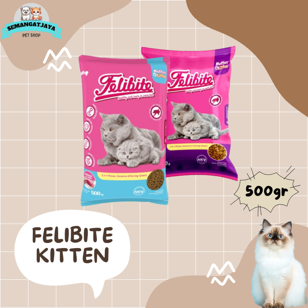 Jual Felibite Mother & Kitten freshpack 500 gram | Shopee Indonesia