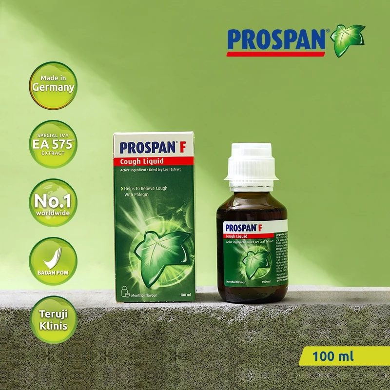 Jual PROSPAN F Cough Batuk syrup 100ml / Batuk Herbal Dewasa | Shopee Indonesia