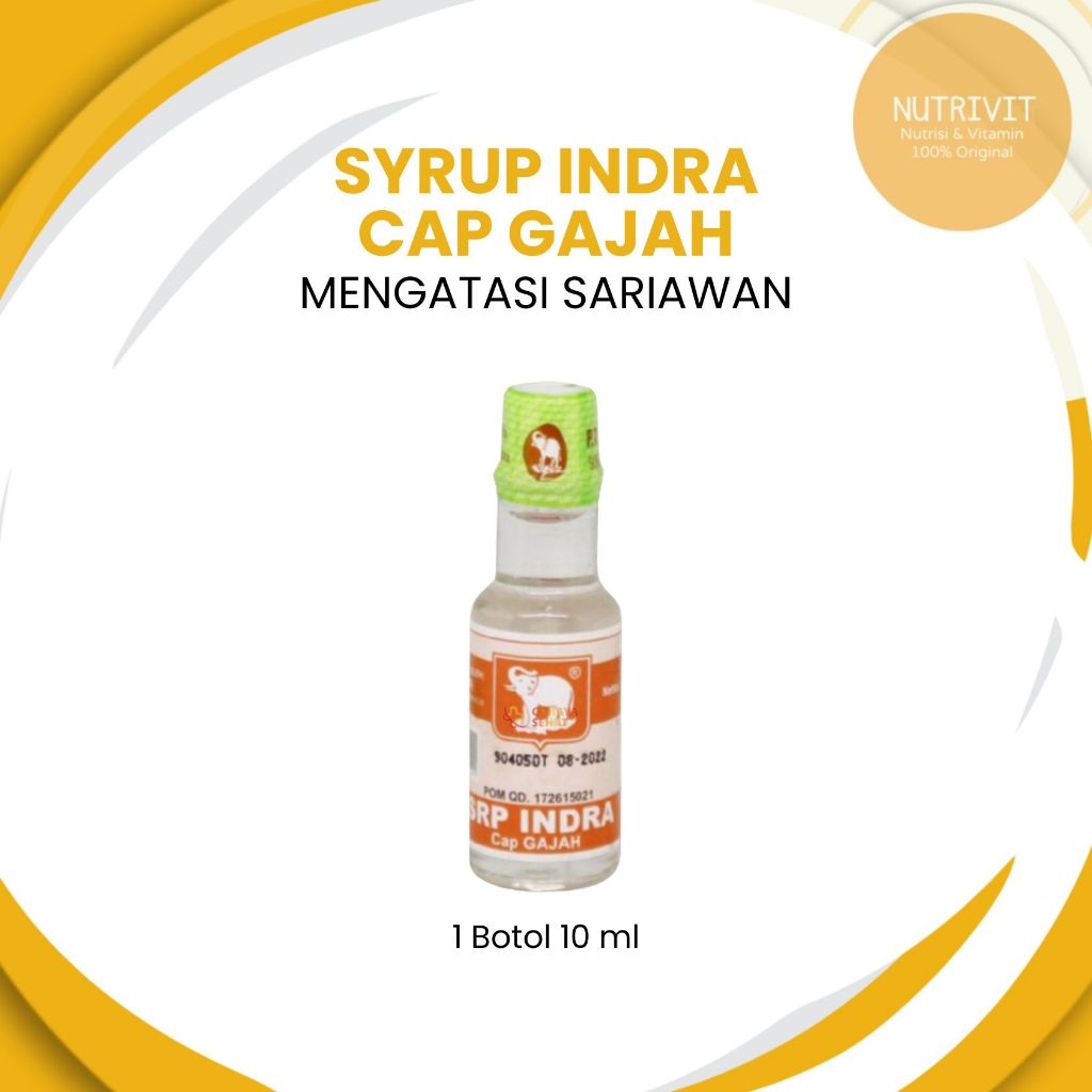 Jual SRP INDRA CAP GAJAH 10ml - Obat oles untuk mengatasi sariawan ...