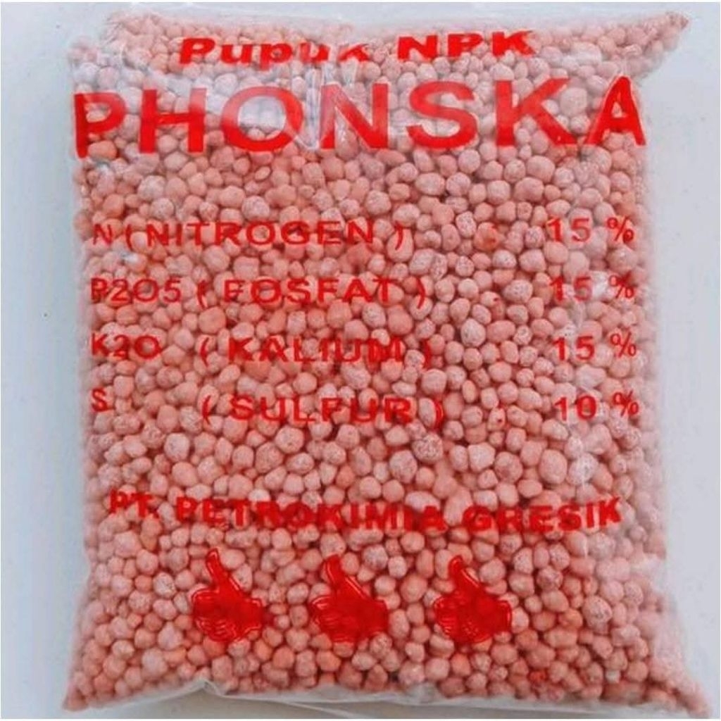Jual Pupuk NPK Phonska 15-15-15 Kemasan 500Gram | Shopee Indonesia