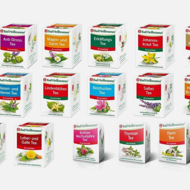 Jual (DUS SOBEK) Bad Heilbrunner Tea Original Import Germany | Teh ...