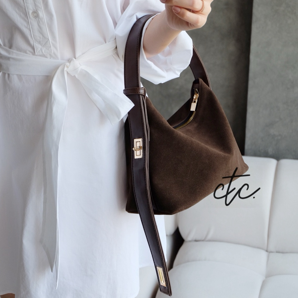 Jual LANA BAG - TAS SUEDE - TAS WANITA | Shopee Indonesia