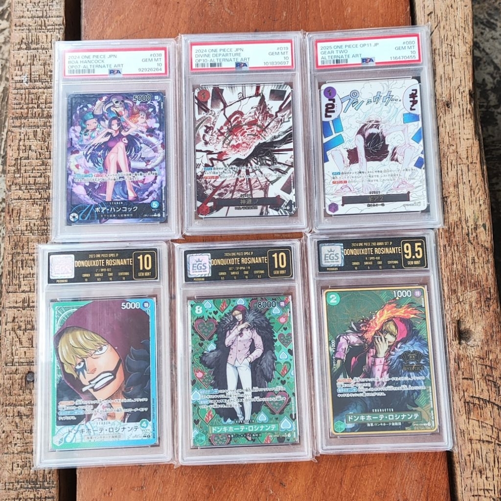 Jual Slab PSA 10 One Piece TCG Slab Original One Piece Trading Card ...