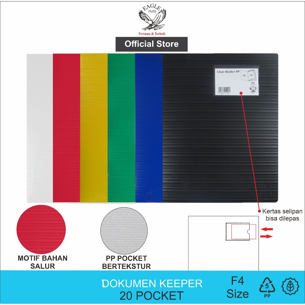 Jual Dokumen Keeper / Clear Holder / Document Keeper / Display Book Map ...