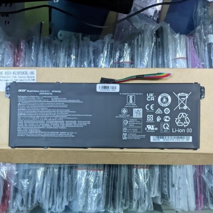 Jual AP20CBL Laptop Battery Replacement for Acer Aspire 5 A515-45 A515 ...