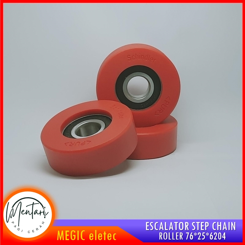 Jual Escalator Roller Chain Step 76 25 6204 Step Chain roller | Shopee ...