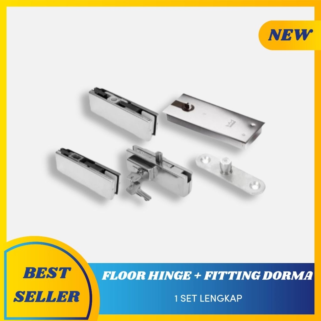 Jual DORMA BTS 80 Floor Hinge Set Fitting PT 10 PT 20 US 10 - Engsel ...