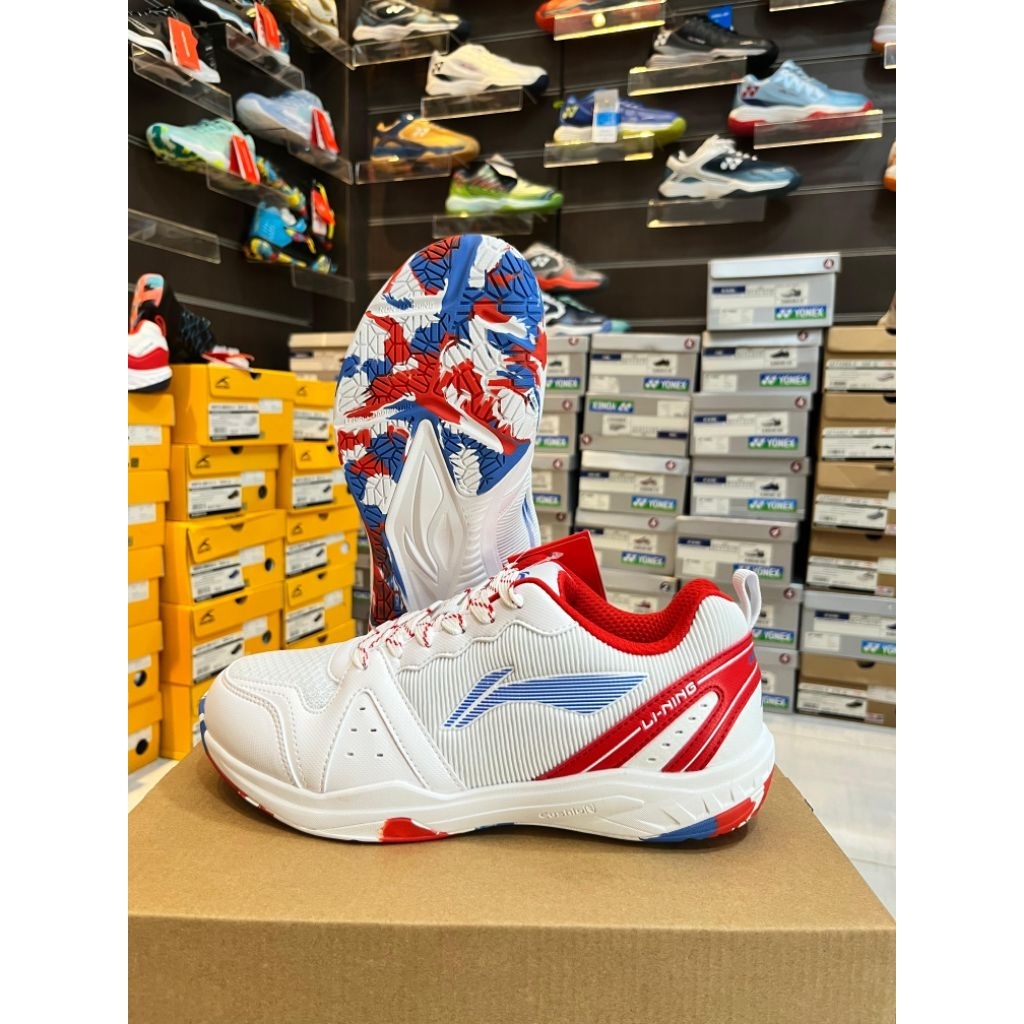 Jual Sepatu Badminton Lining AERO FLOW ORIGINAL FREE KAOS KAKI+GRIP ...