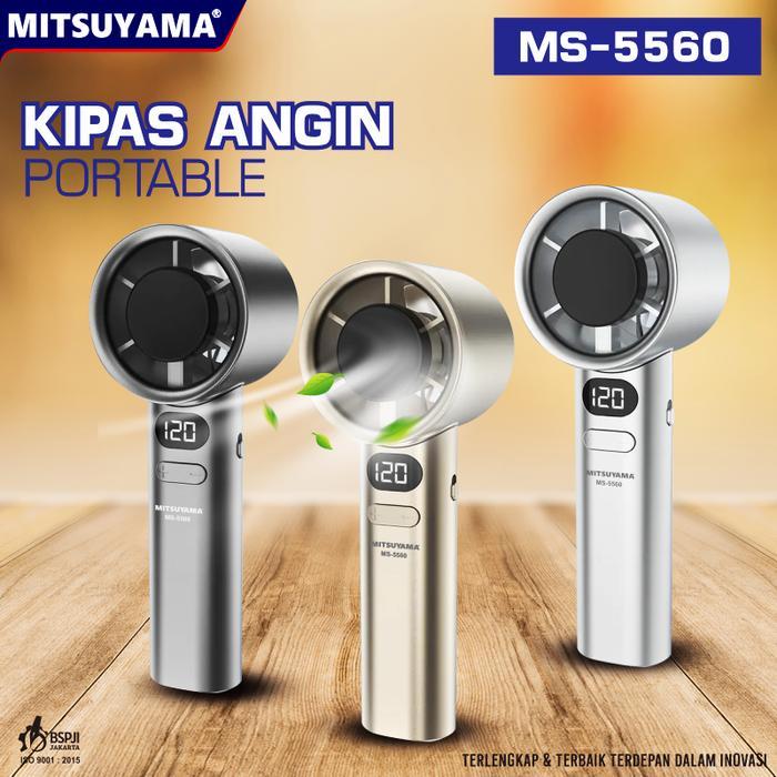 Jual Kipas Angin Tangan Mitsuyama MS-5560 / Kipas Angin Portable ...