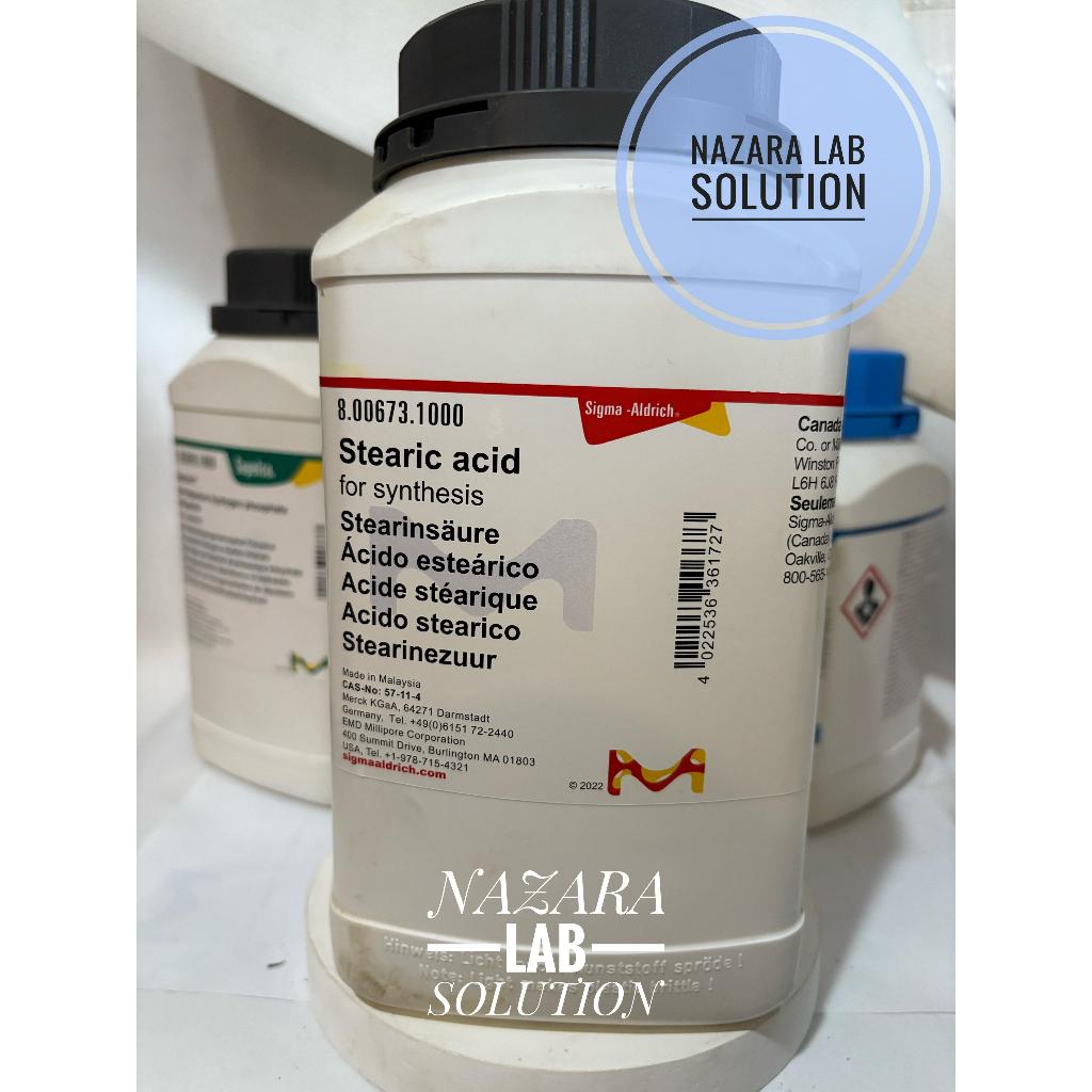 Jual STEARIC ACID 1GRAM MERCK 800673 / ASAM STEARAT PRO ANALIS (REPACK ...