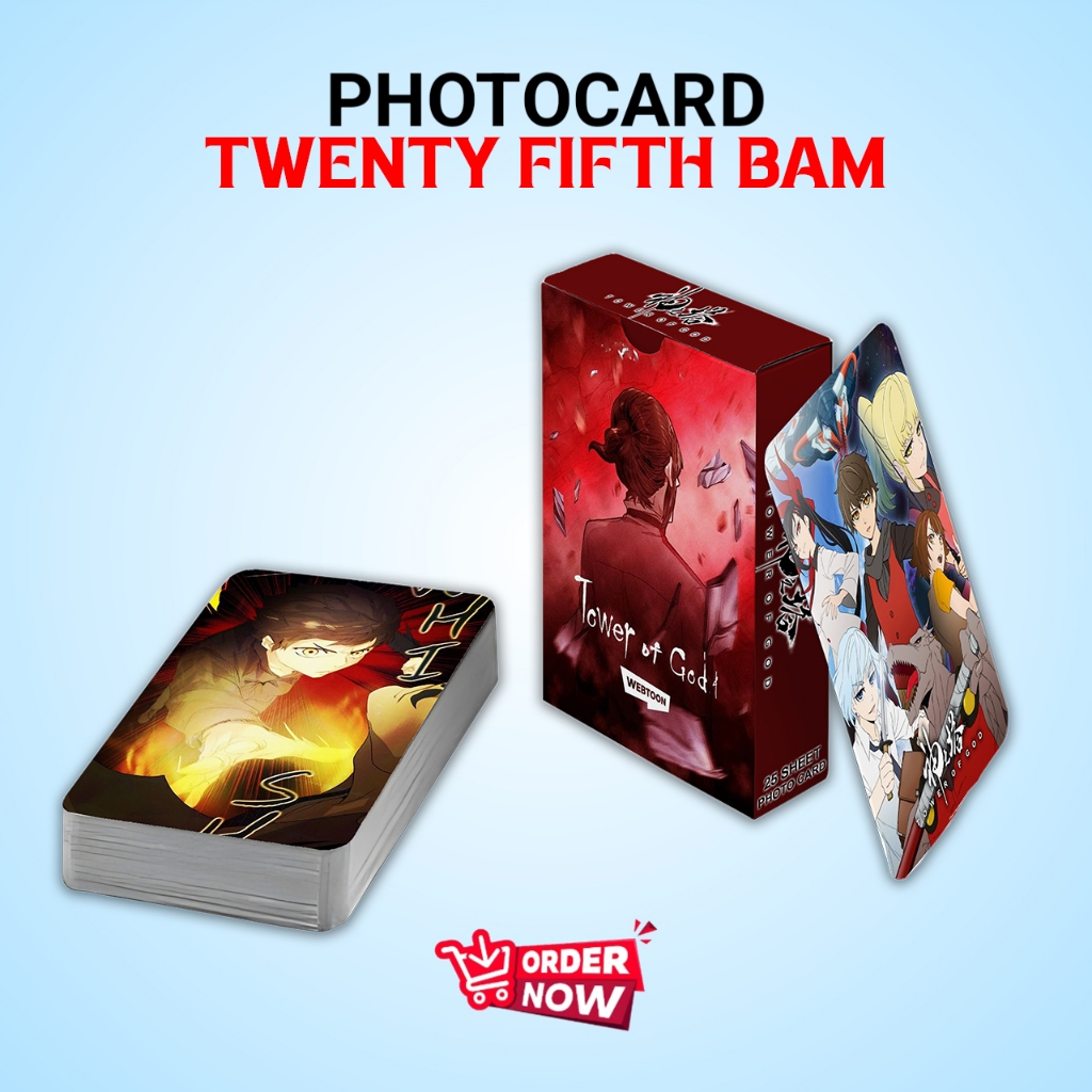 Jual PHOTOCARD SET TWENTY FIFTH BAM MANHWA TOWER OF GOD PREMIUM 1 PACK ...