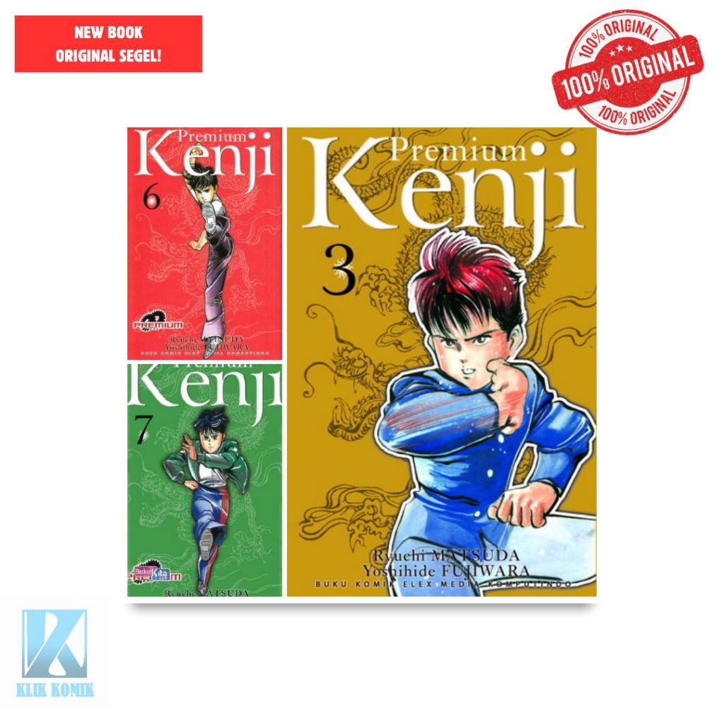Jual Komik Manga Kenji Ryuchi Matsuda Premium Satuan Original Elex ...