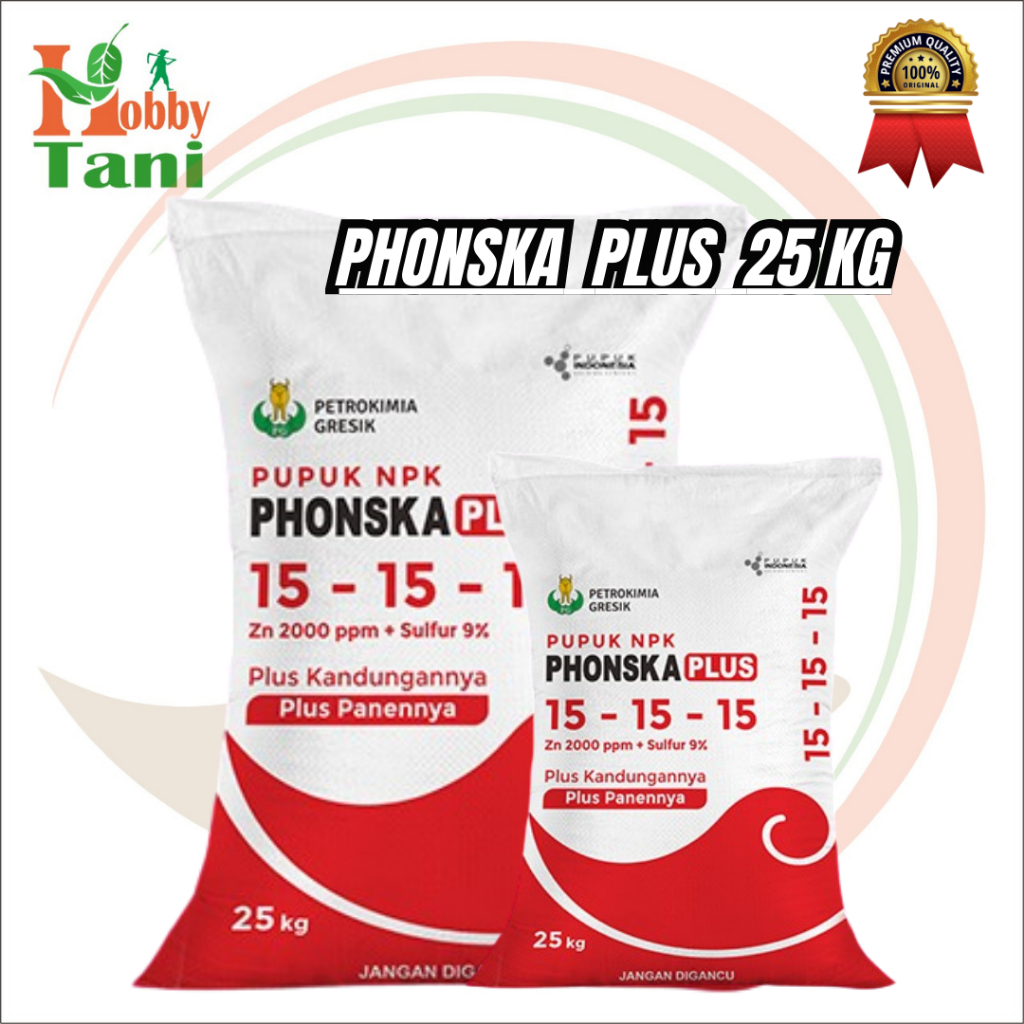 Jual Pupuk NPK PHONSKA Plus 15-15-15 25kg Non Subsidi, Original Pabrik ...