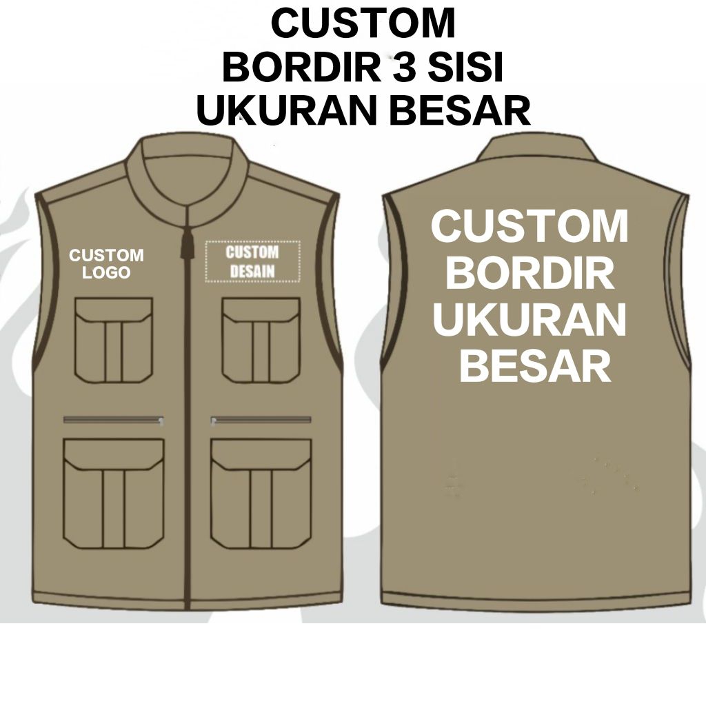 Jual ROMPI TACTICAL CUSTOM/ROMPI LAPANGAN/ROMPI KKN CUSTOM/BISA RIQUES ...