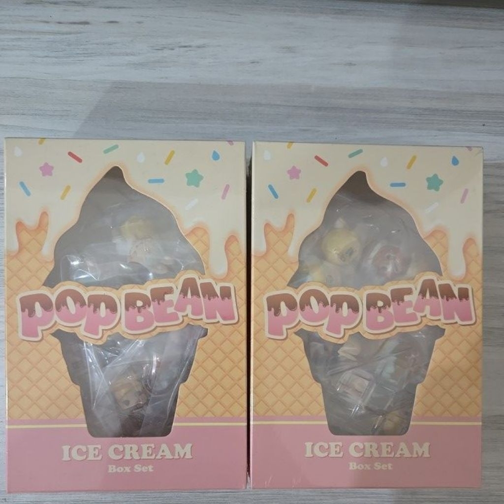 Jual Popmart Popbean Ice cream Box Set Series sealed | Shopee Indonesia