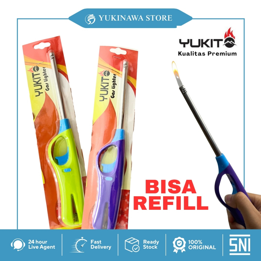 Jual Korek Tembak Yukito / Pemantik Api / Pemantik Api Lilin Lighter ...
