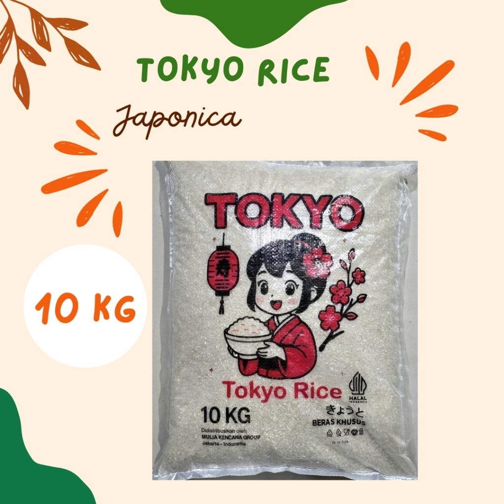 Jual BERAS JEPANG 10 KG | JAPONICA RICE TOKYO - KYOTO - SUTEKI - MIZUKI ...