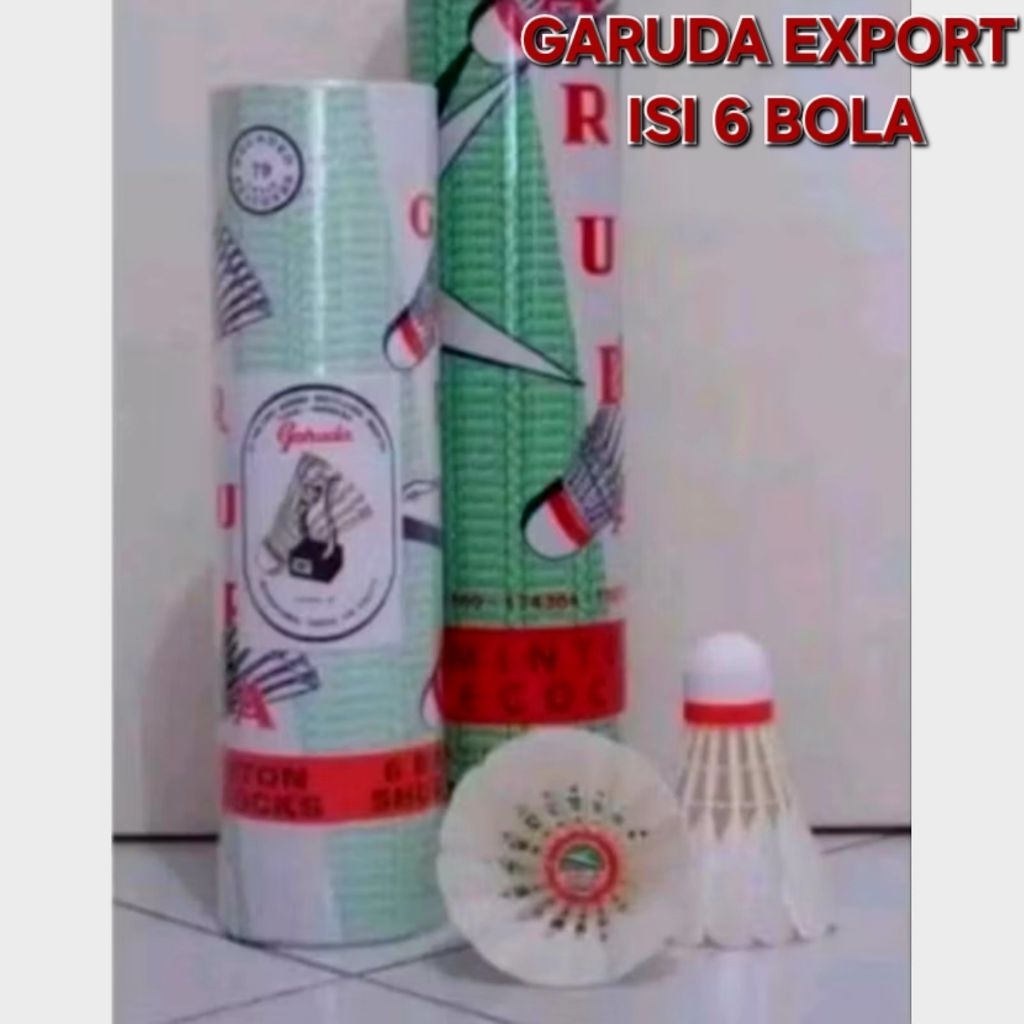 Jual Shuttlecock Garuda Export isi 6 Asli Original | Shopee Indonesia