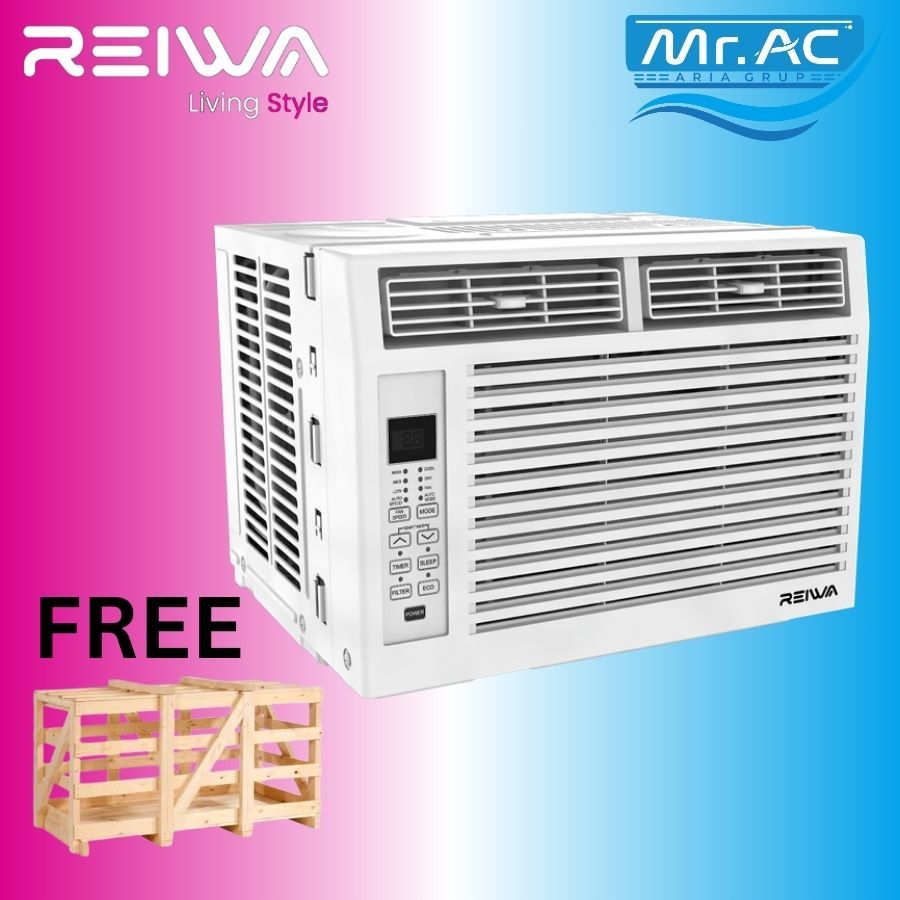 Jual REIWA 1/2PK AC 1/2 PK REIWA 1PK HEMAT TANPA PIPA. PAKAI FREON R32 ...