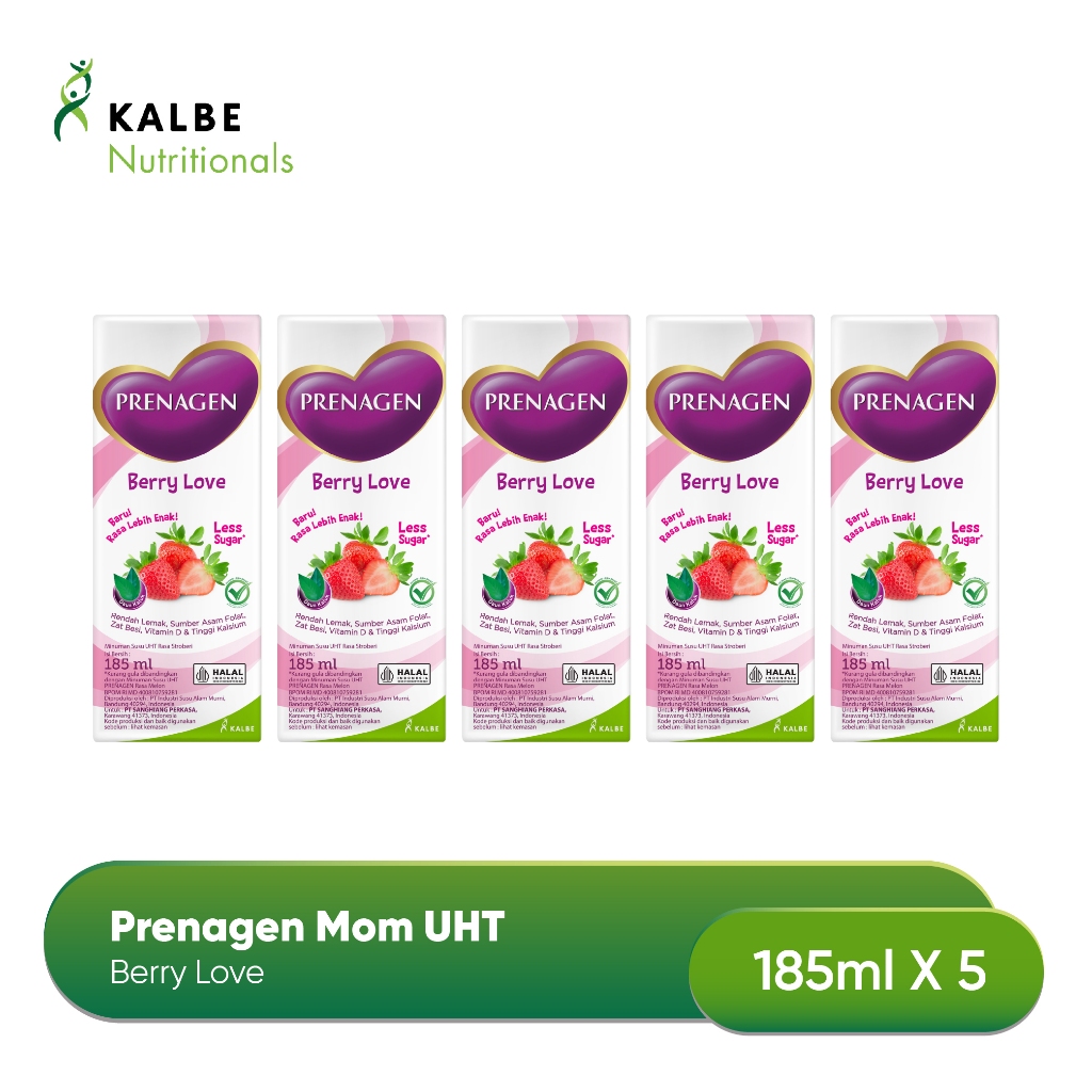 Jual Prenagen Mom UHT Berry Love 185ml - Isi 5 Pcs | Shopee Indonesia