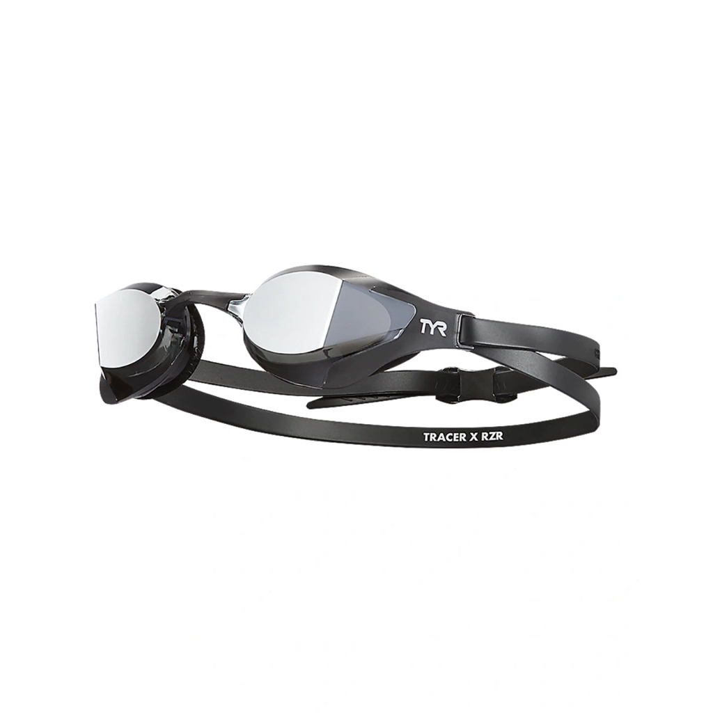 Jual TYR Adult Tracer-X RZR Mirrored Racing Goggles SIL/SMK/BK | Shopee ...