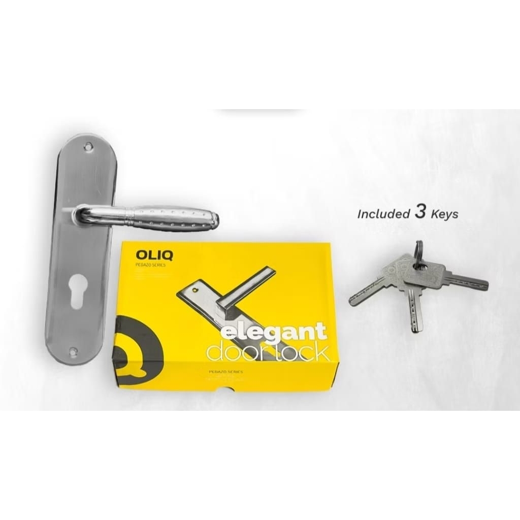 Jual Kunci Pintu Rumah (Slot) OLIQ / NET'Z / MAROON | Handle + Body ...