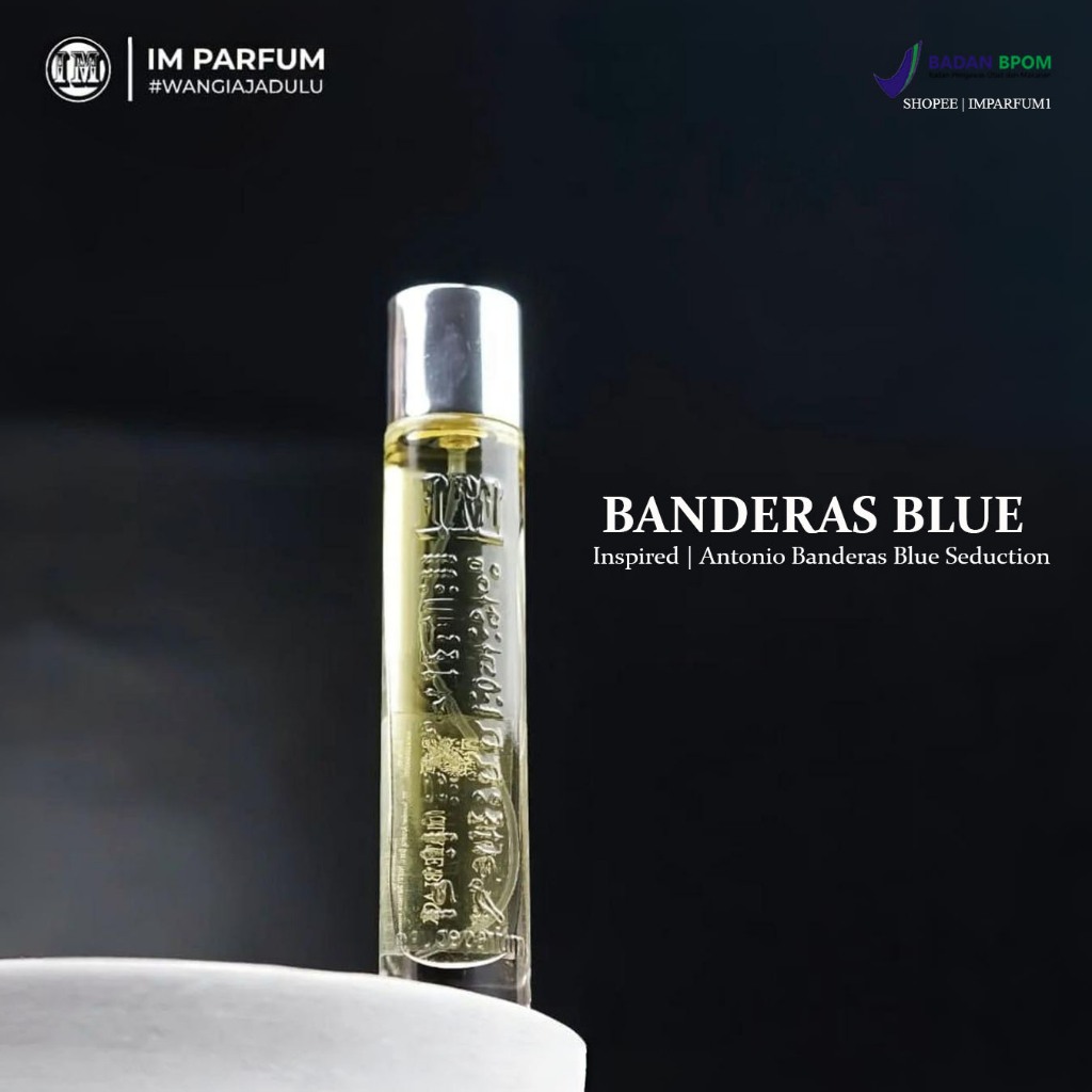 Jual Im Parfum Original Banderas Blue Edp - Parfum Pria Tahan Lama 24 ...