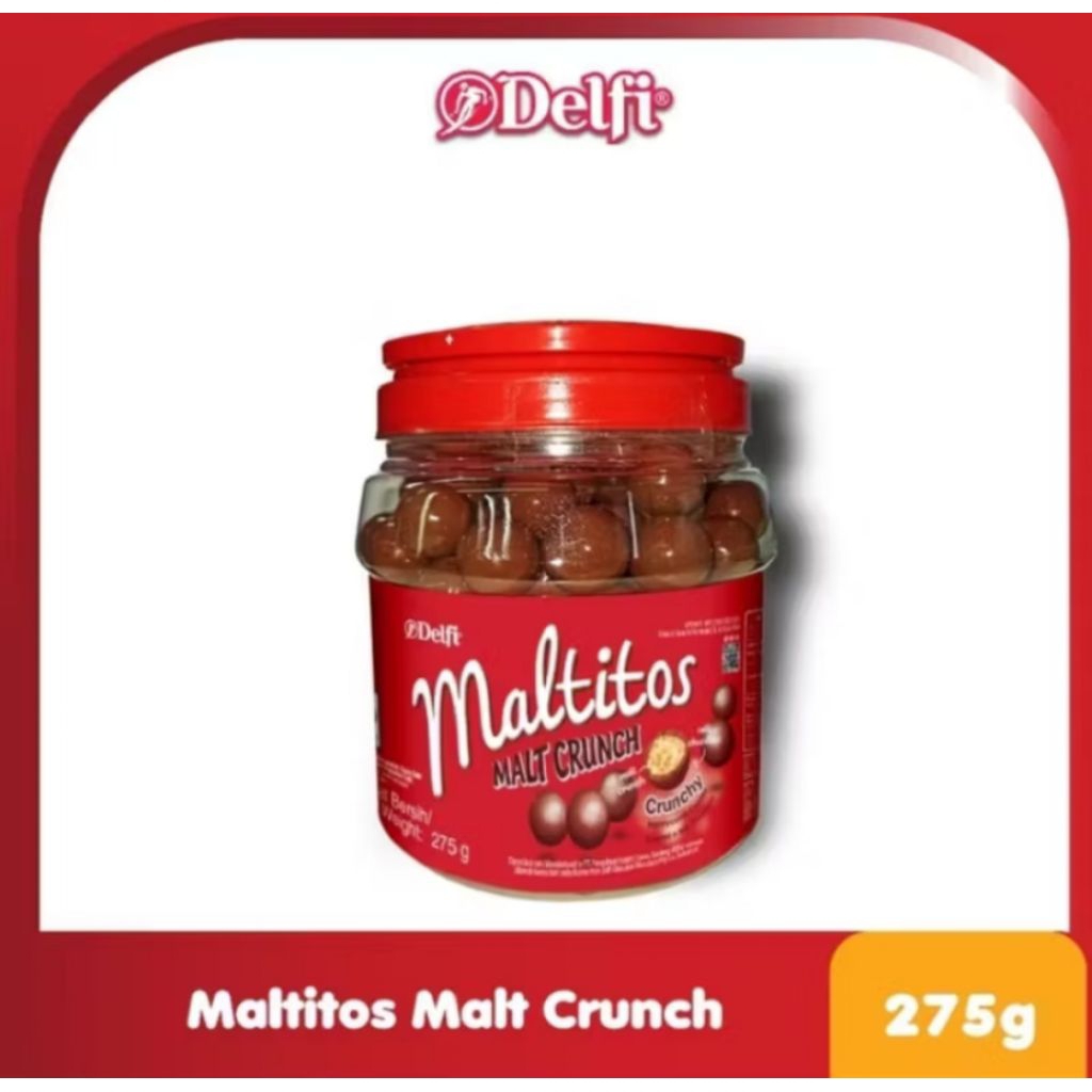 Jual MALTITOS Delfi Malt Crunch 275gr | Shopee Indonesia