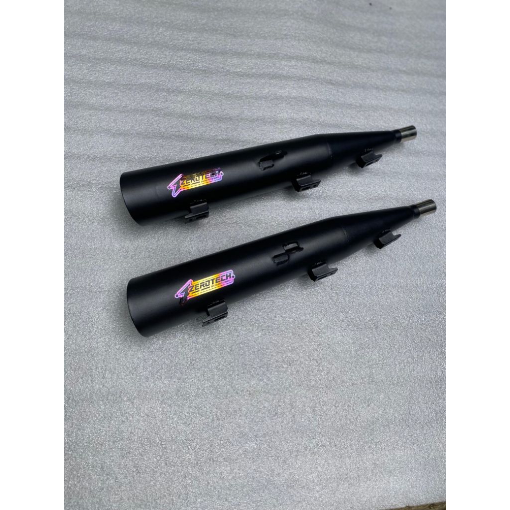 Jual KNALPOT Bobokan Original "ZEROTECH" SUPRA KHARISMA wave | Shopee ...